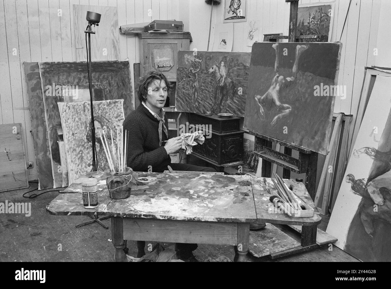 Actual 2-2-1971 : No from Nixon. [image 0014] The Norwegian artist ...