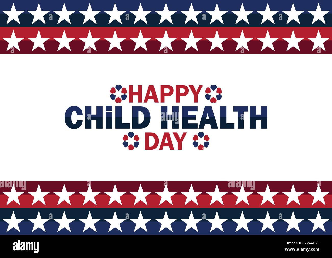 Happy Child Health Day. Suitable for greeting card, poster and banner ...
