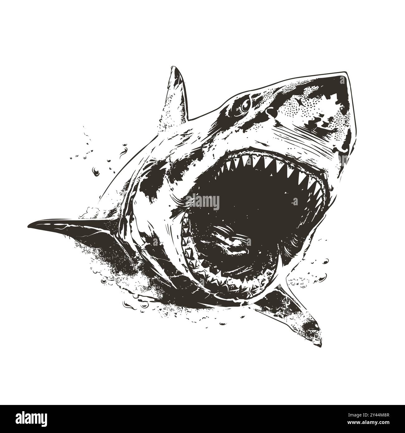 Fierce black white grunge Stock Vector Images - Alamy