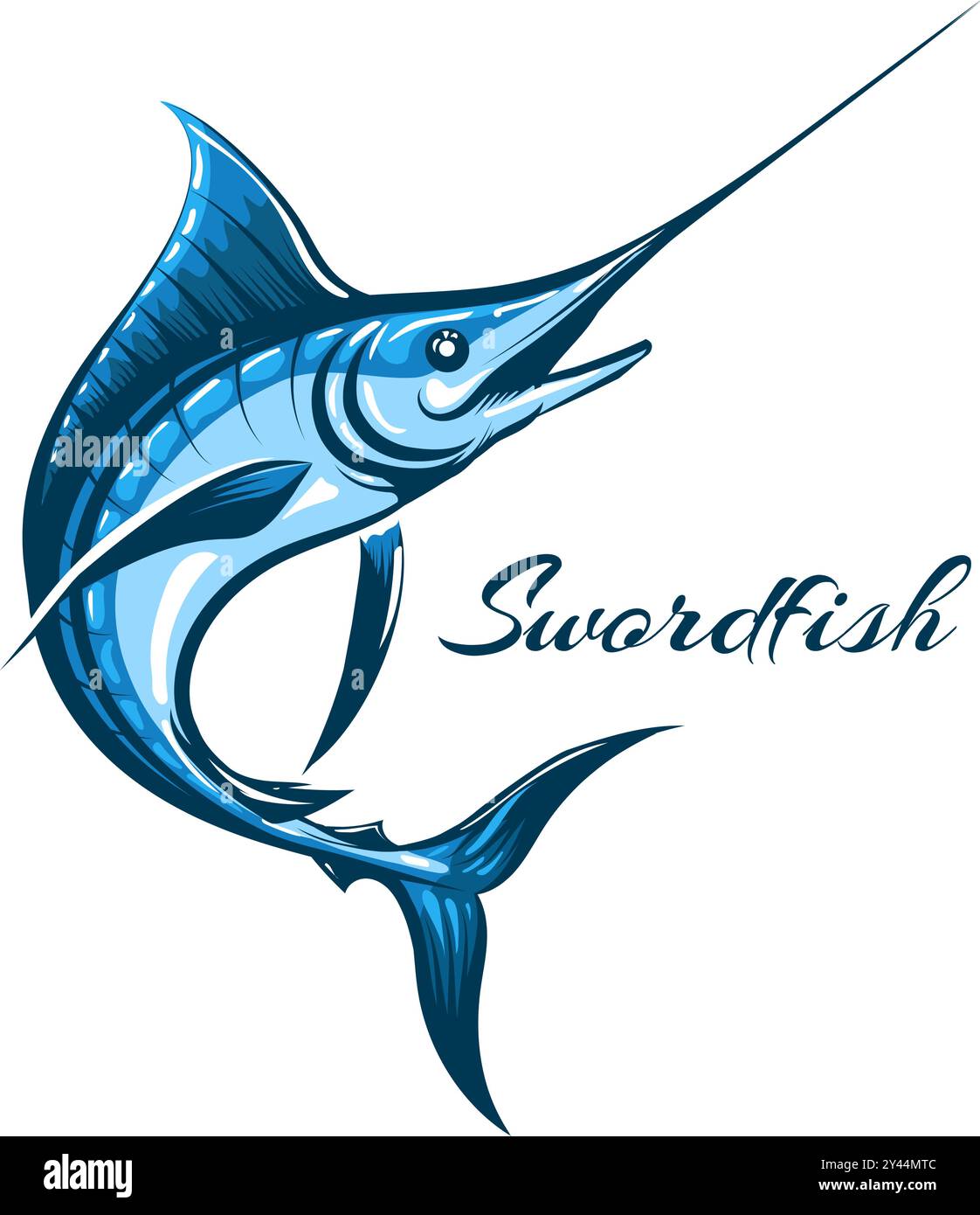 Swordfish logo template Stock Vector Image & Art - Alamy