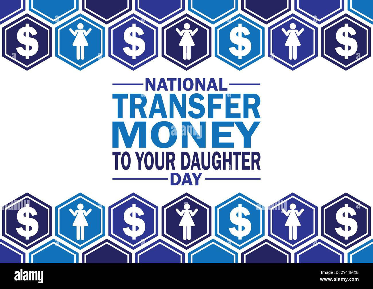 National Transfer Money To Your Daughter Day wallpaper with shapes and ...