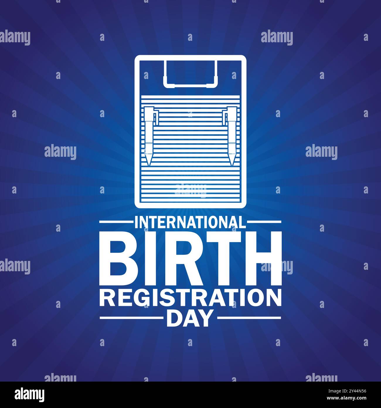 International Birth Registration Day. Holiday concept. Template for ...