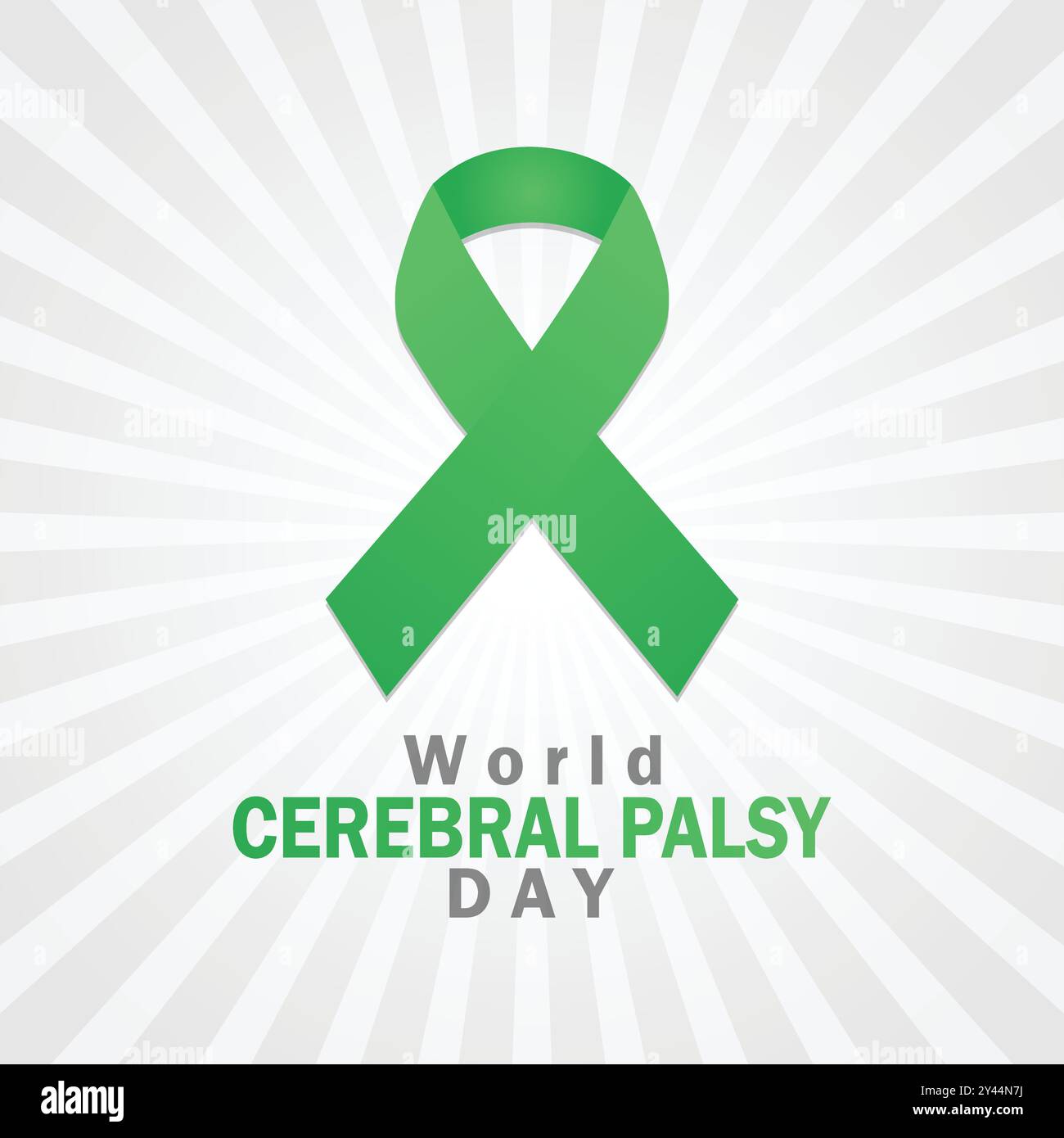 World Cerebral Palsy Day. Holiday concept. Template for background ...