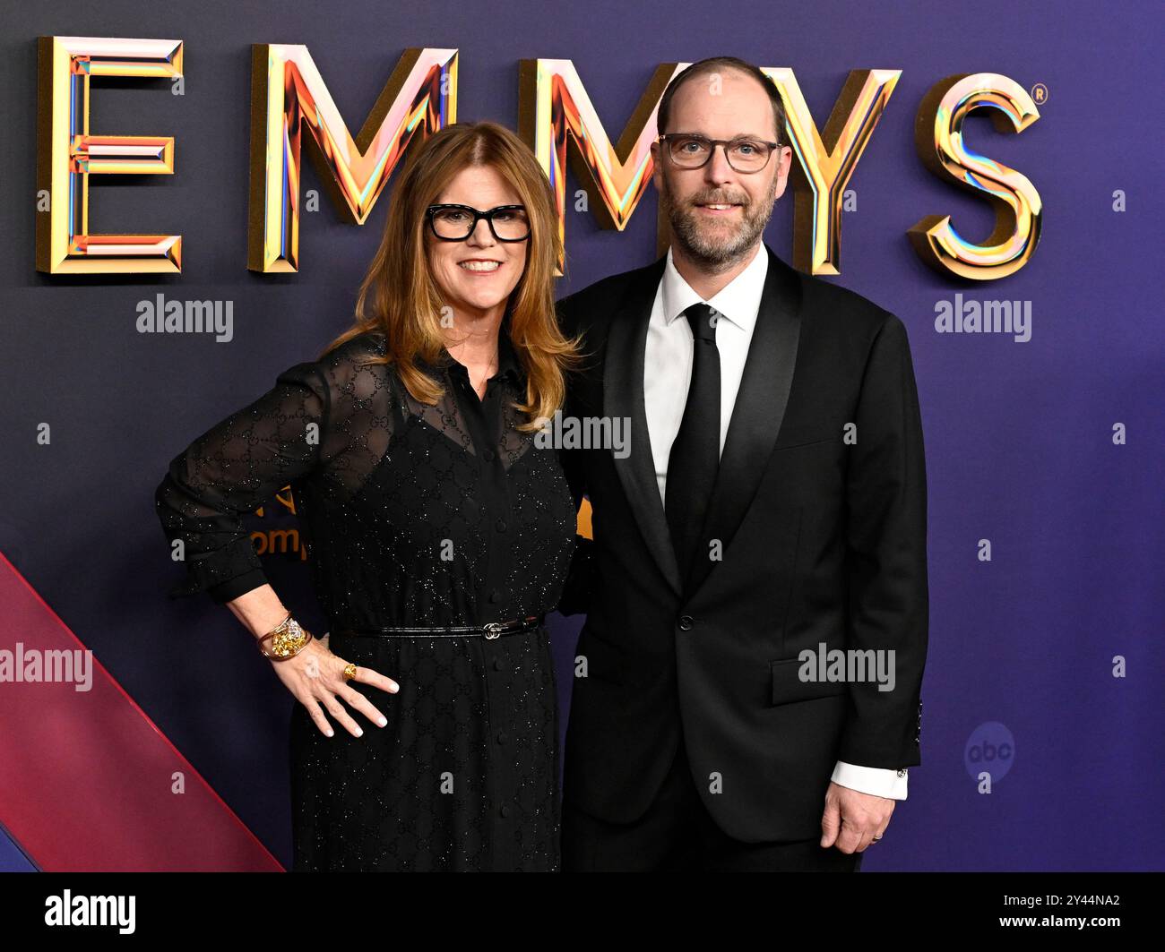 Los Angeles, United States. 15th Sep, 2024. Katie O'Connel Marsh and ...