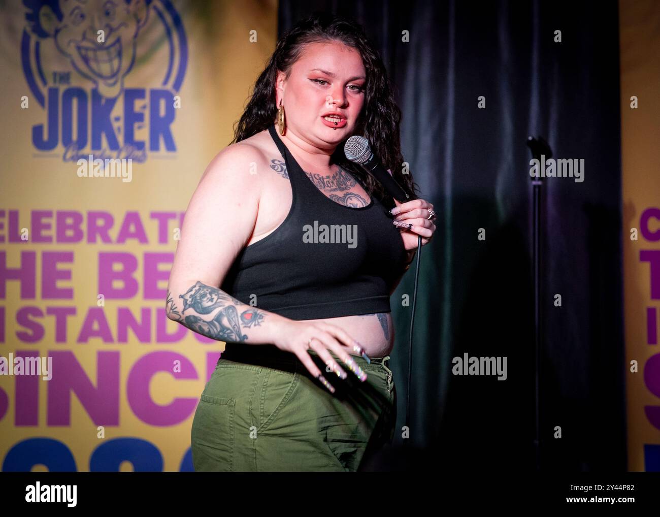 Tasha Cluskey at British Comedian of the Year heat 4, Southend-on-Sea ...