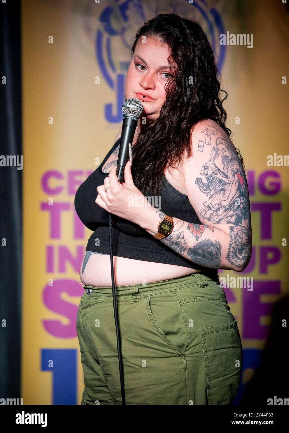 Tasha Cluskey at British Comedian of the Year heat 4, Southend-on-Sea ...