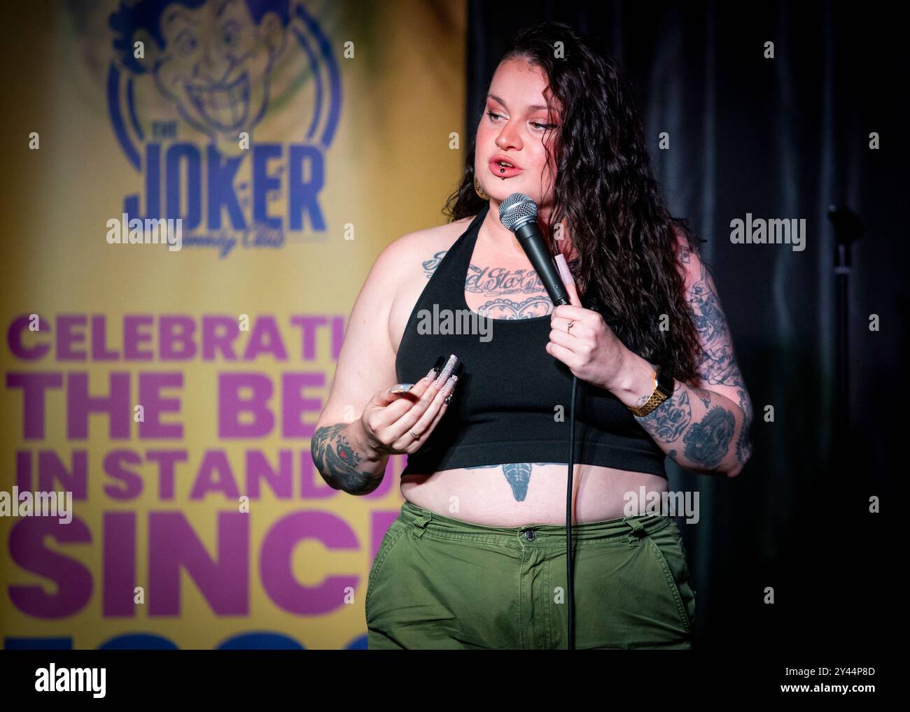 Tasha Cluskey at British Comedian of the Year heat 4, Southend-on-Sea ...