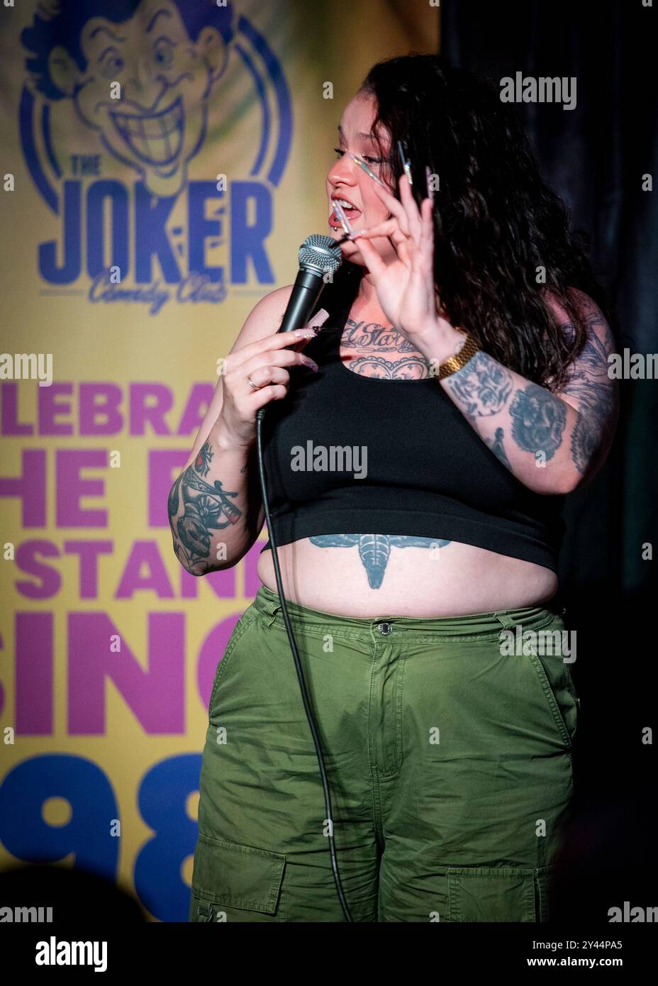 Tasha Cluskey at British Comedian of the Year heat 4, Southend-on-Sea ...