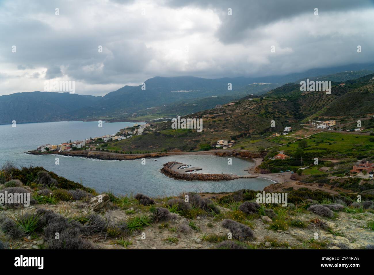 Village in crete hi-res stock photography and images - Alamy