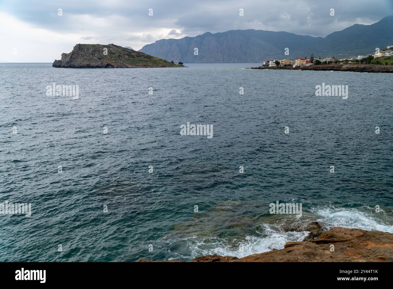 Mochlos coastal village in Crete Stock Photo - Alamy