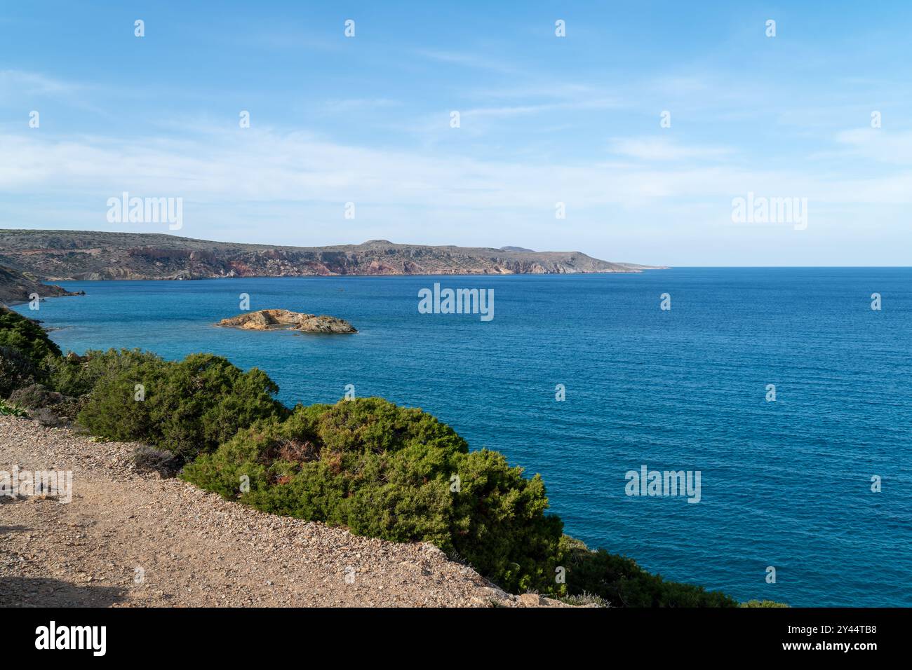 Vai Beach Crete Stock Photo - Alamy