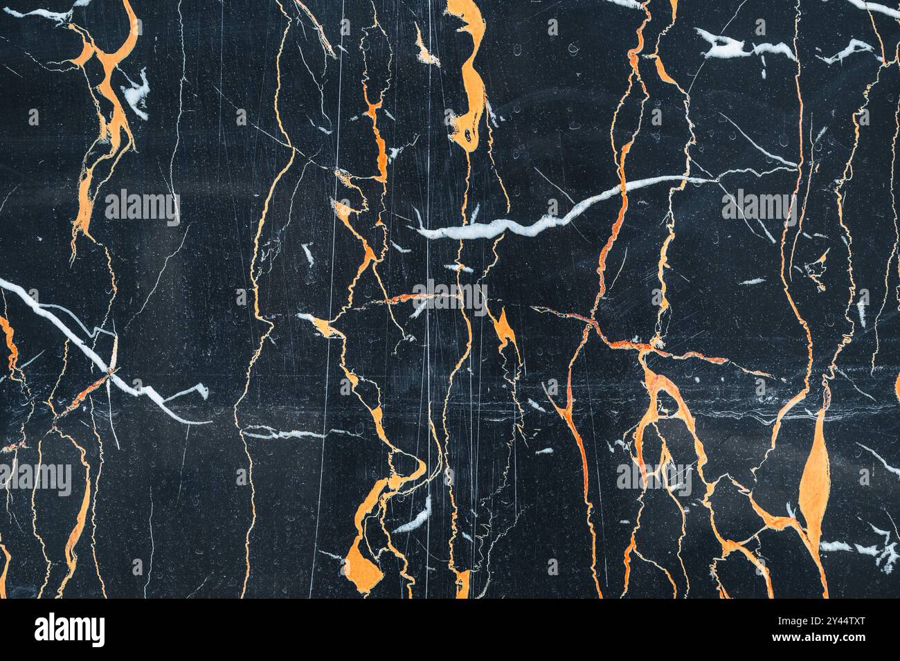 The blue-golden texture of natural marble Stock Photo - Alamy