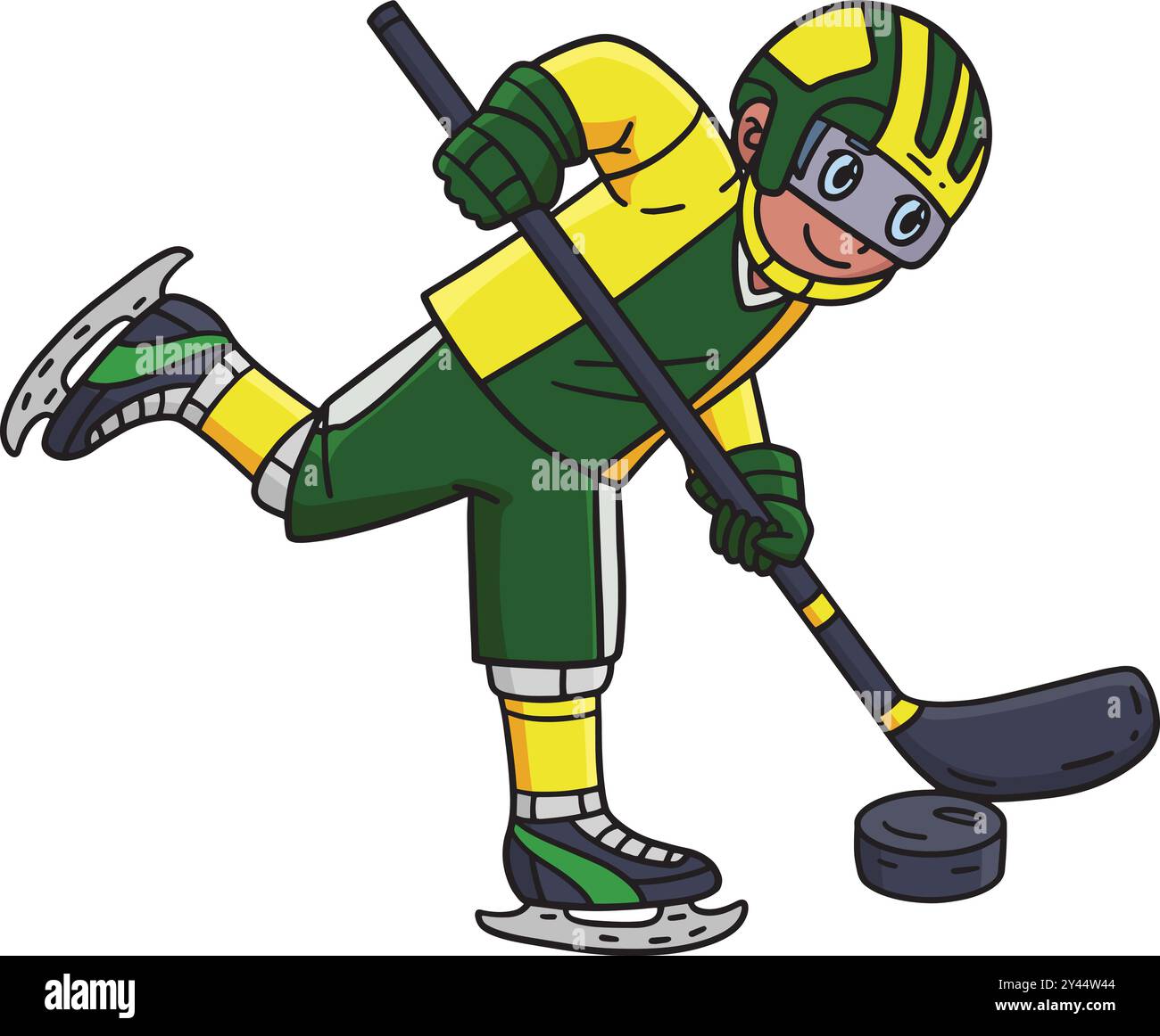 Puck cartoon Stock Vector Images - Alamy