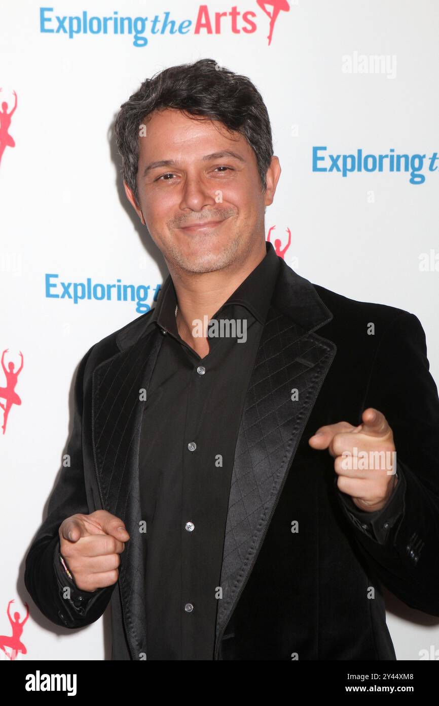 Alejandro Sanz arrives at Tony Bennett's 85th birthday gala celebration ...