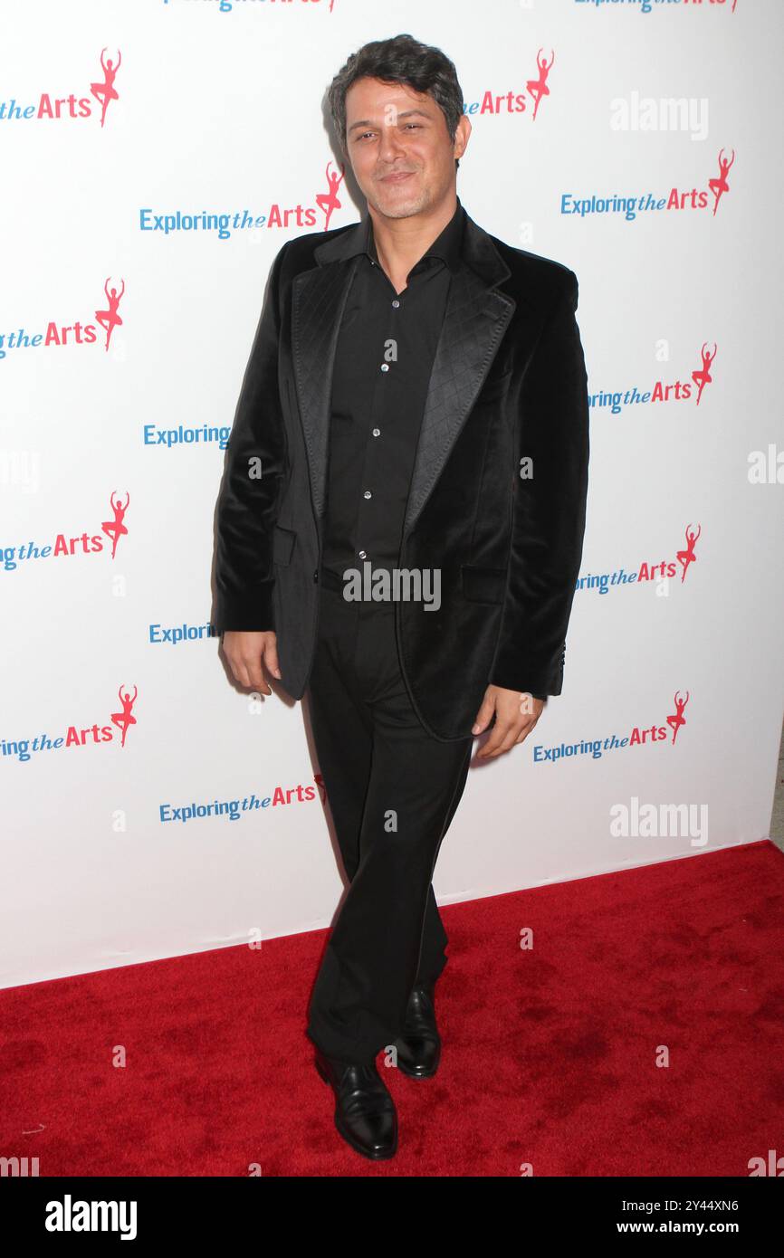 Alejandro Sanz arrives at Tony Bennett's 85th birthday gala celebration ...