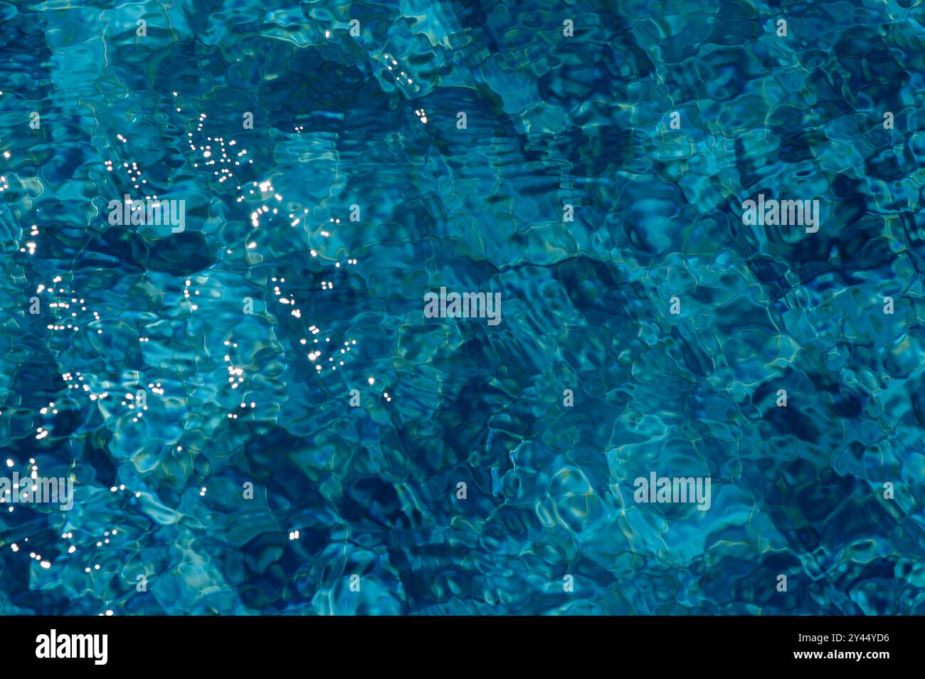 Swimming Pool Surface With Light Reflection and Water Ripple Patterns 5 ...