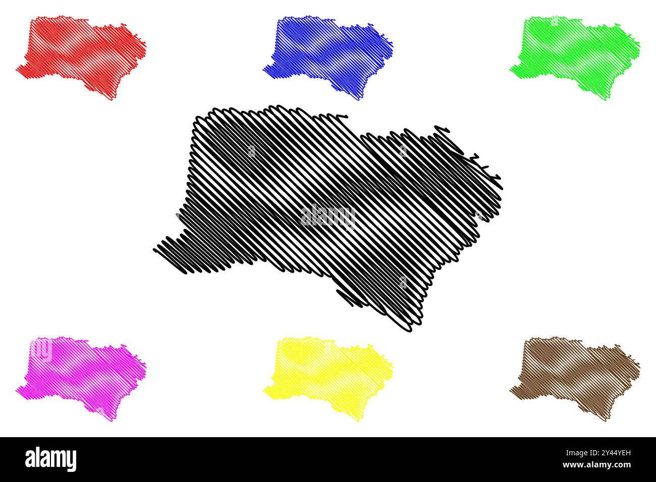 Shire of Mareeba (Commonwealth of Australia, Queensland state) map ...