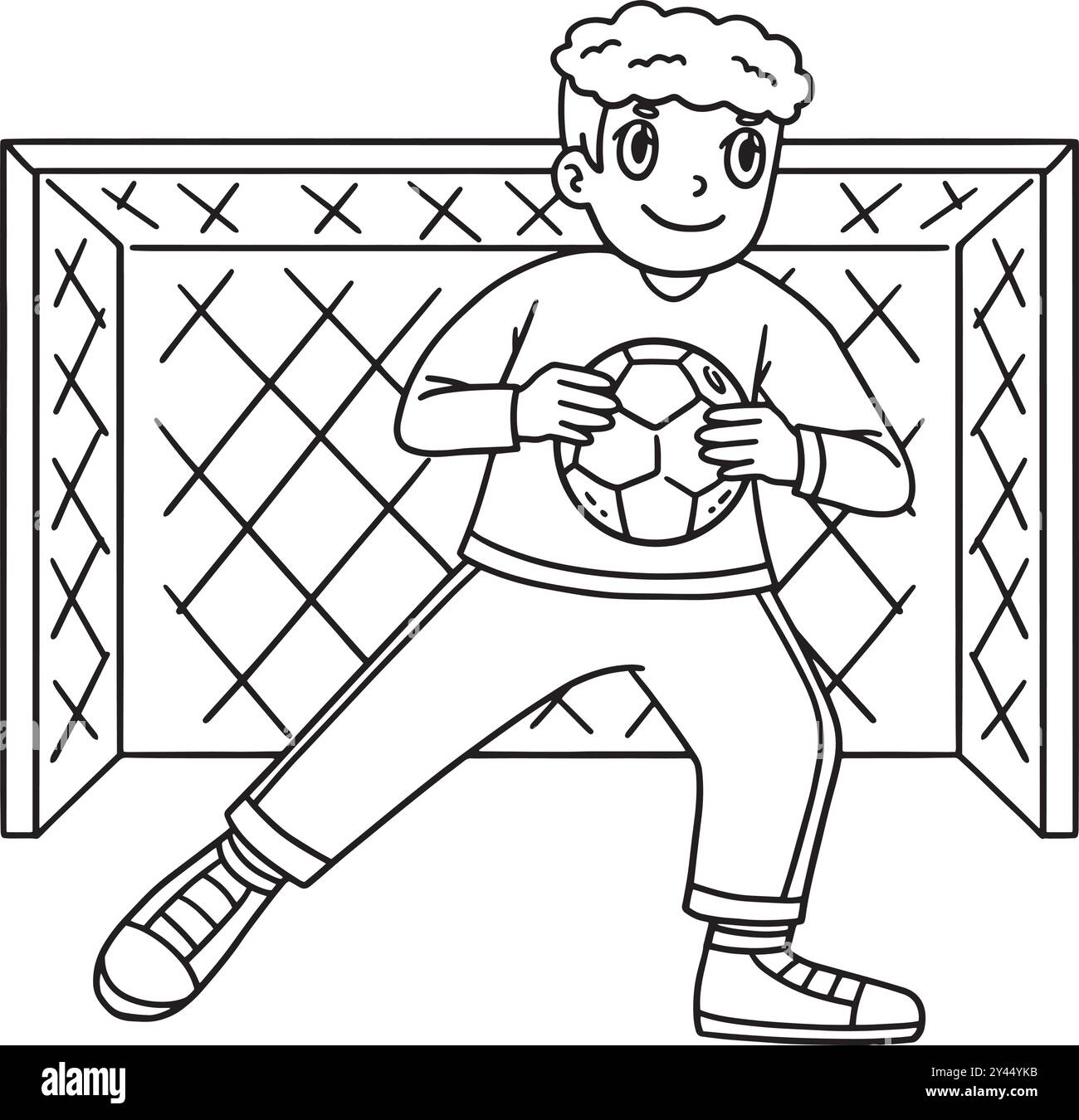 Goalkeeper left Black and White Stock Photos & Images - Alamy