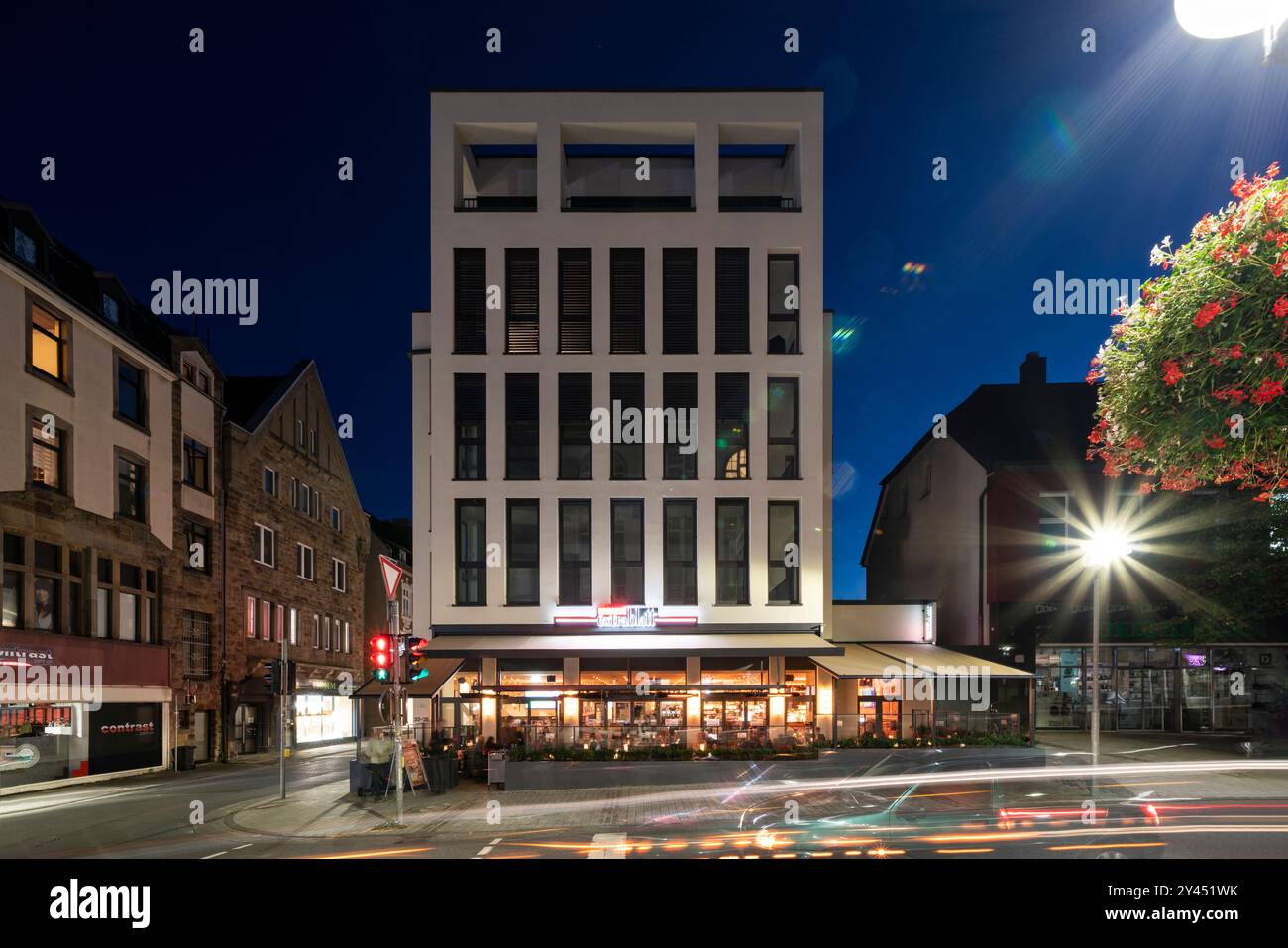 Café Extrablatt Schwerte Germany Stock Photo - Alamy
