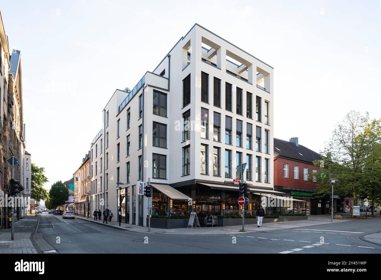 Café Extrablatt Schwerte Germany Stock Photo - Alamy