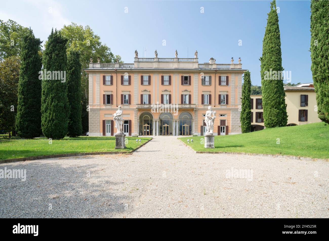 A Castle in Como, Italy Stock Photo - Alamy