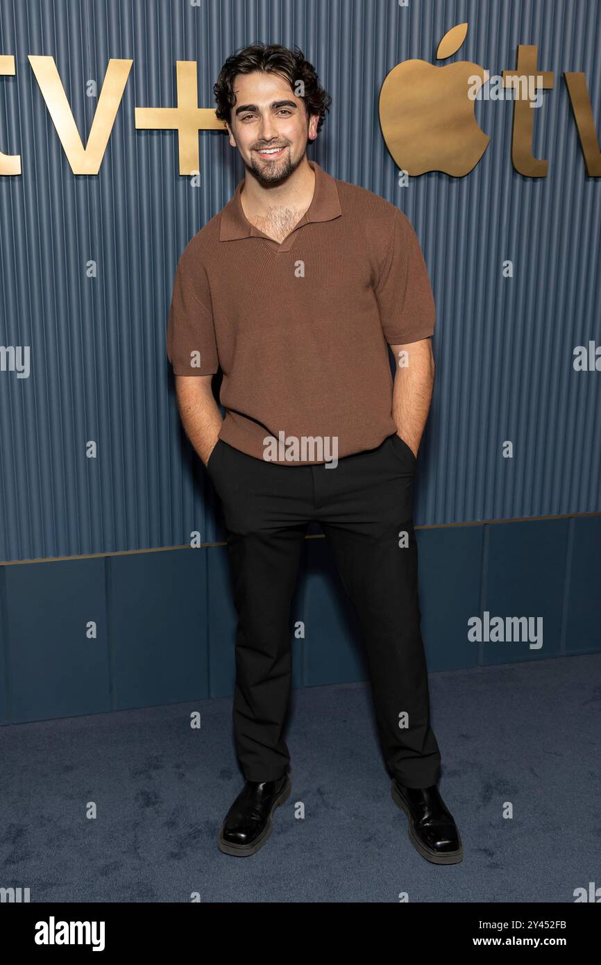 Los Angeles, USA. 15th Sep, 2024. Bryce Eberly attends the arrivals of ...