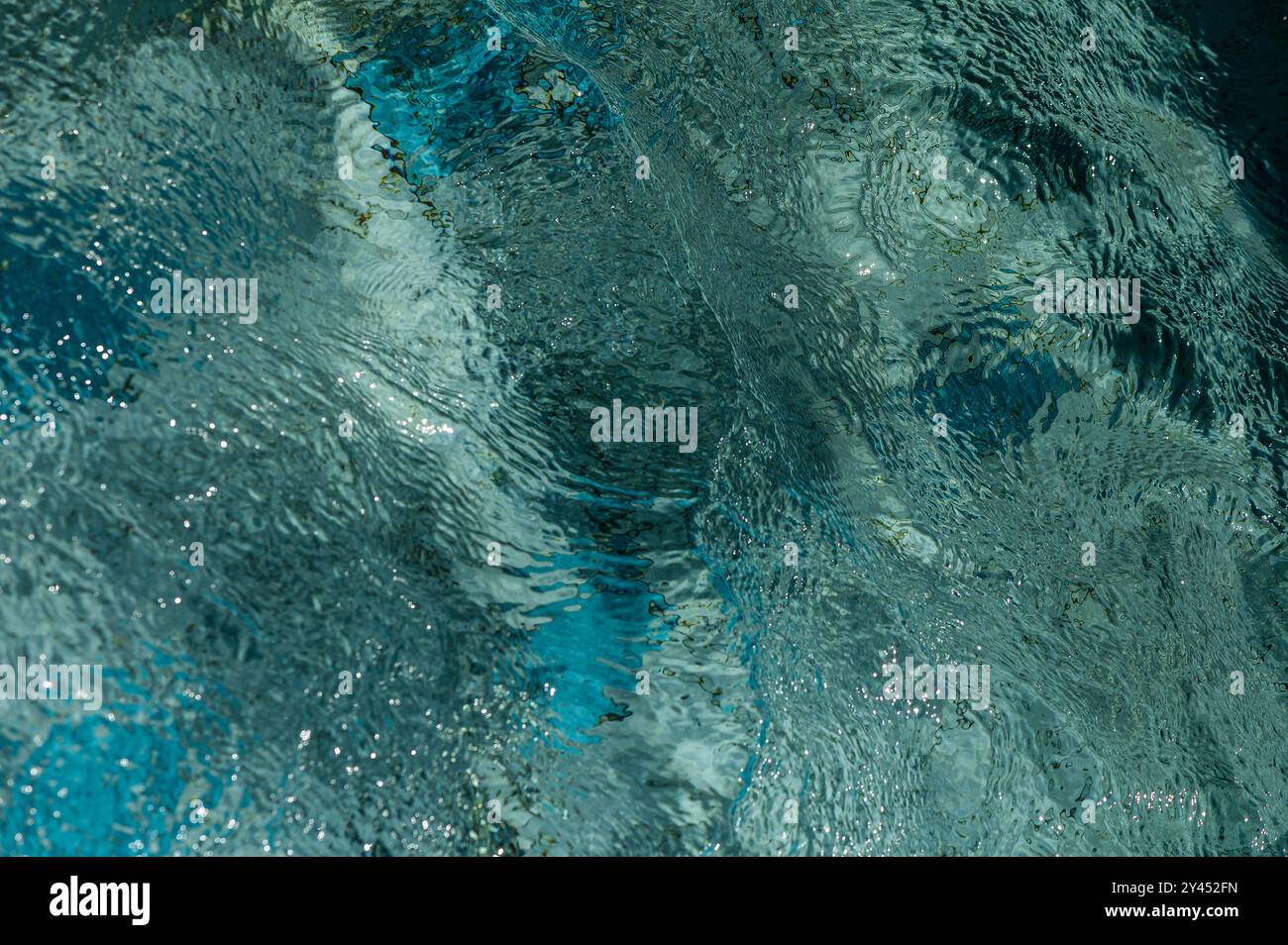 Swimming Pool Surface With Light Reflection and Water Ripple Patterns 5 ...