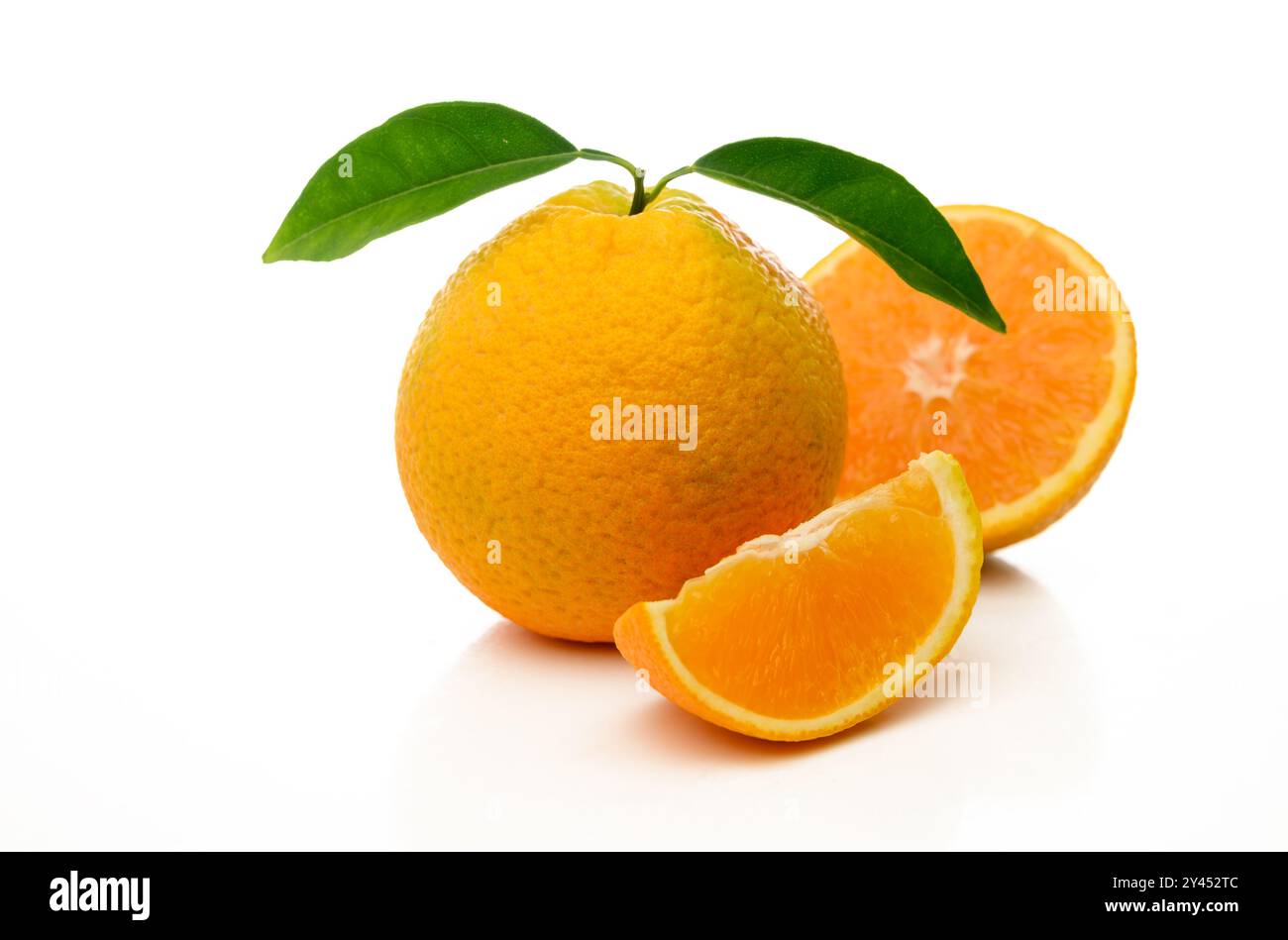 Close up of cross section of orange Stock Photo - Alamy