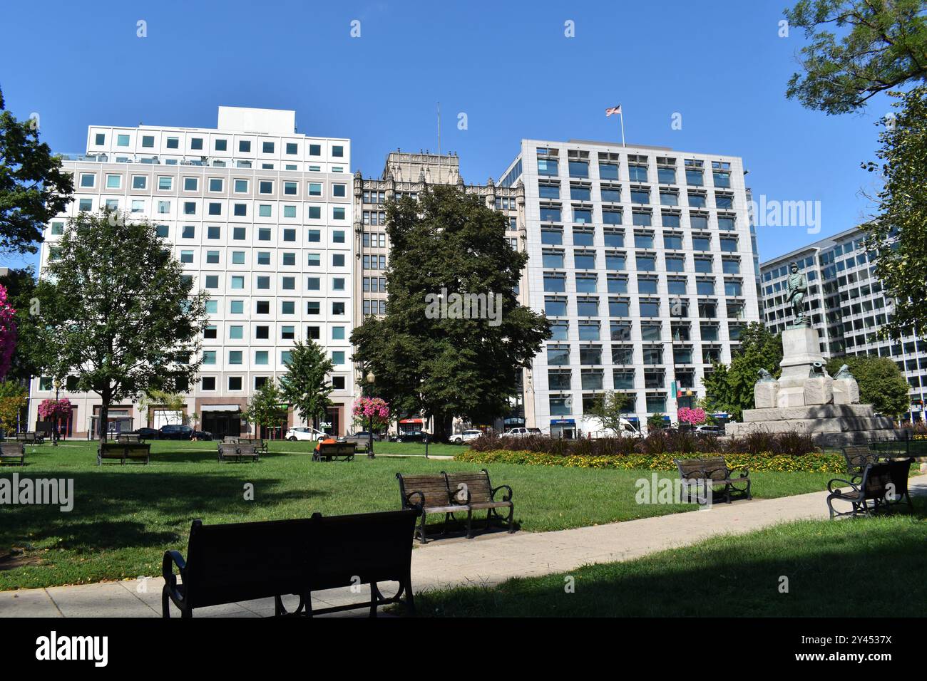 Washington D.C., USA- September 2, 2024- View of Buildings from ...