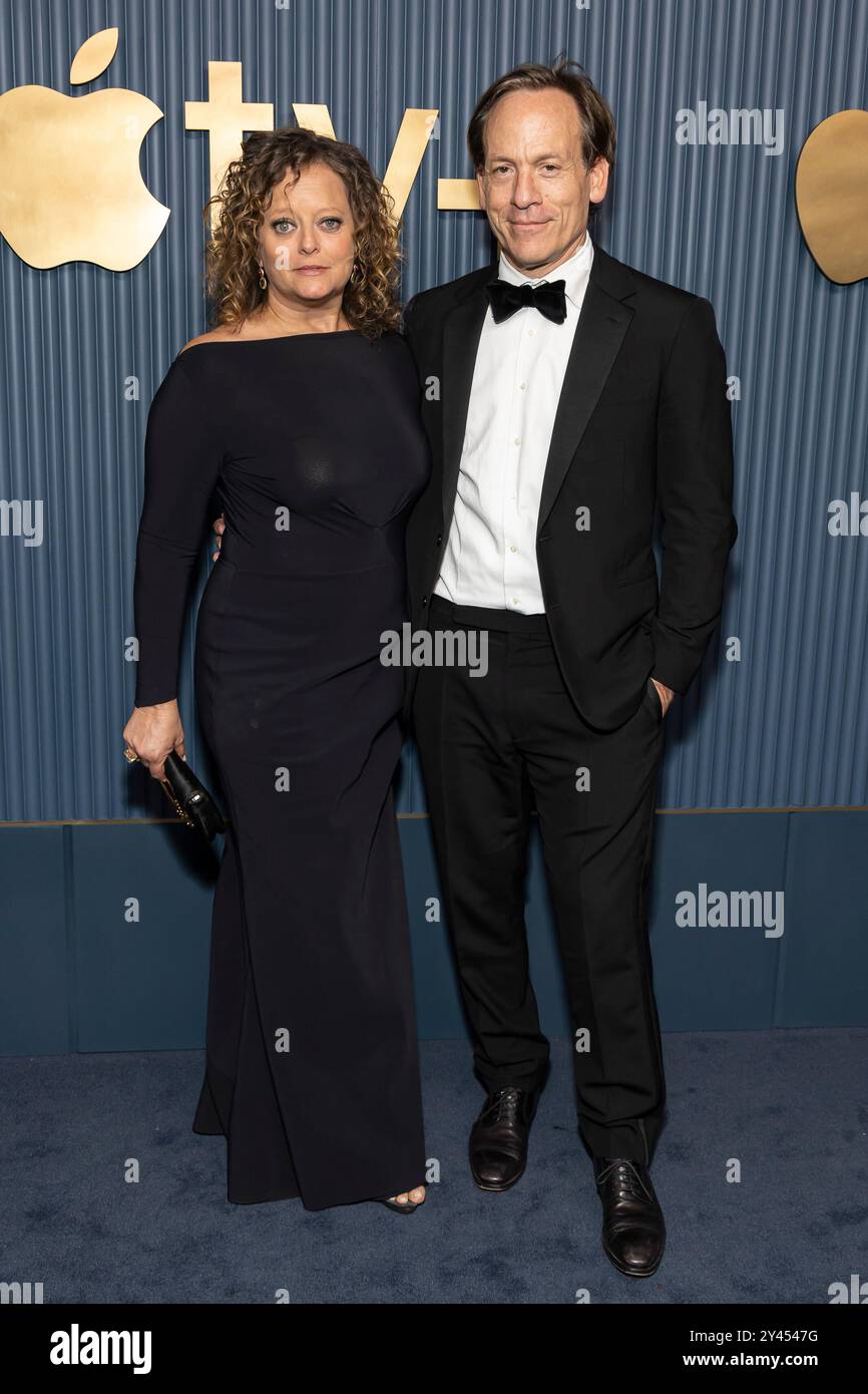Los Angeles, USA. 15th Sep, 2024. Linda Costigan and Michael Costigan ...