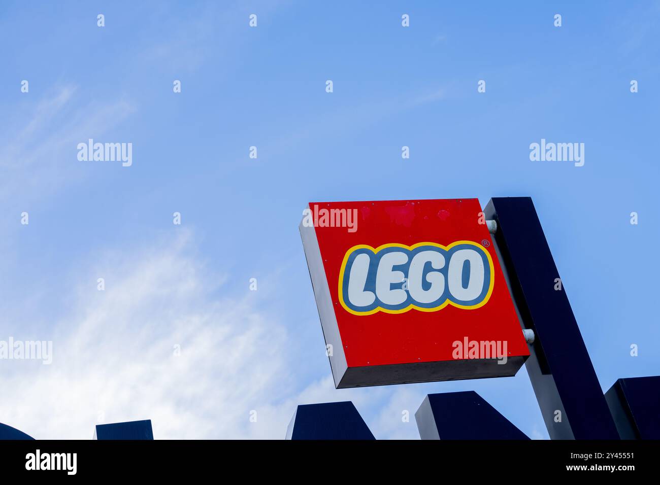Lego logo history hi-res stock photography and images - Alamy