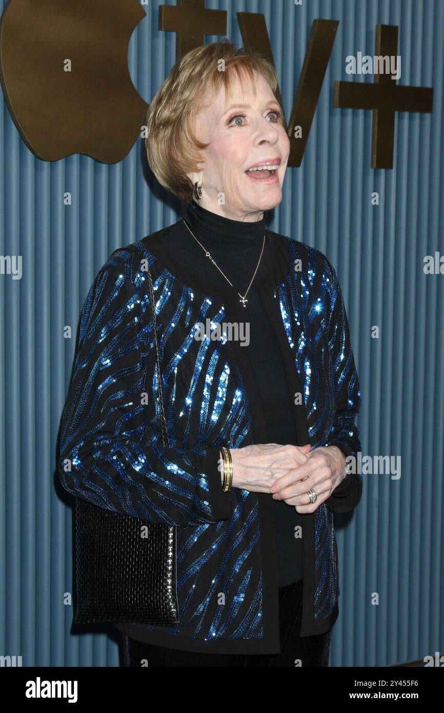 Ca. 15th Sep, 2024. Carol Burnett at arrivals for Apple TV Primetime ...