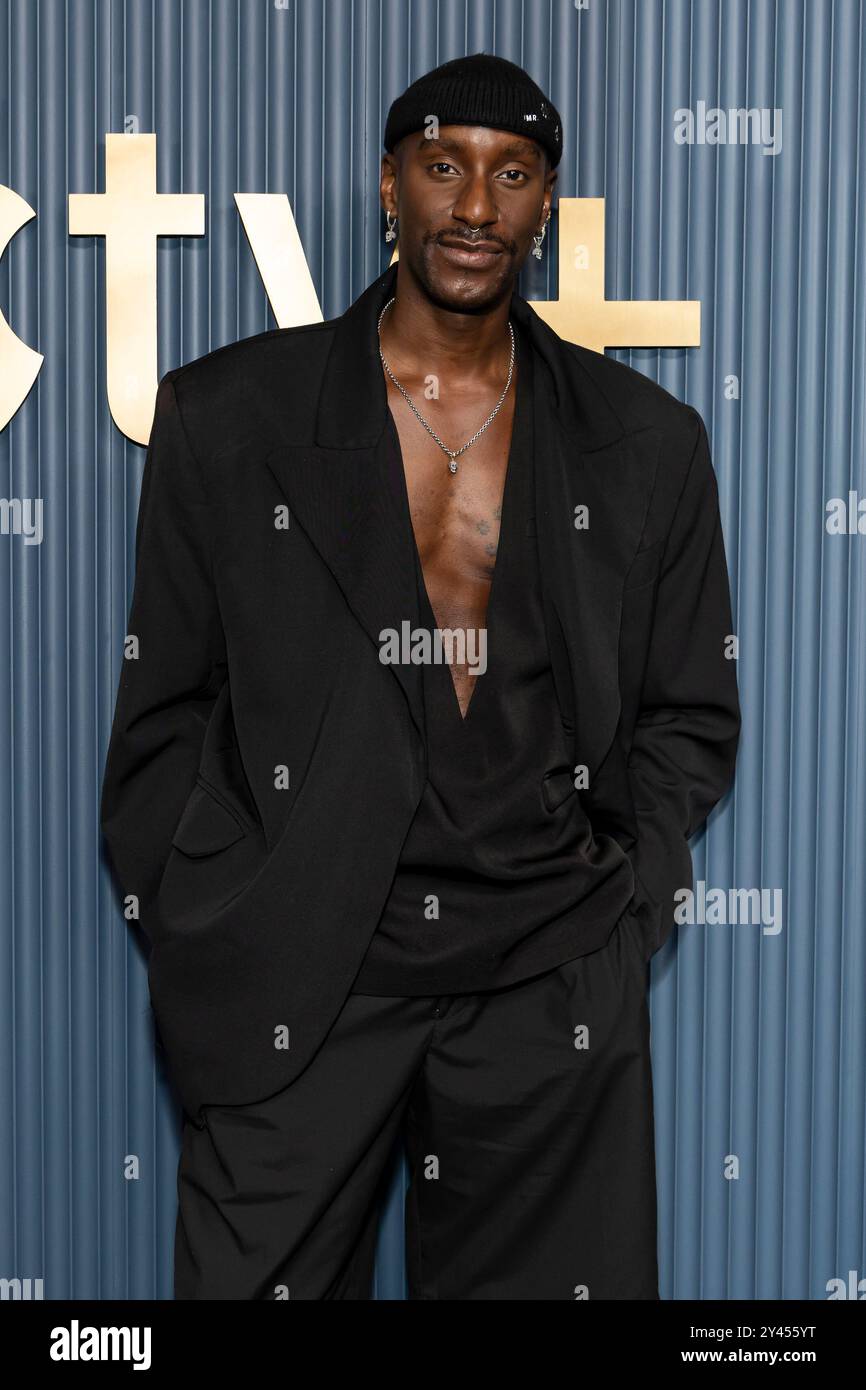 Los Angeles, USA. 15th Sep, 2024. Jermaine Mitchell attends the arrivals of Apple TV Primetime ...