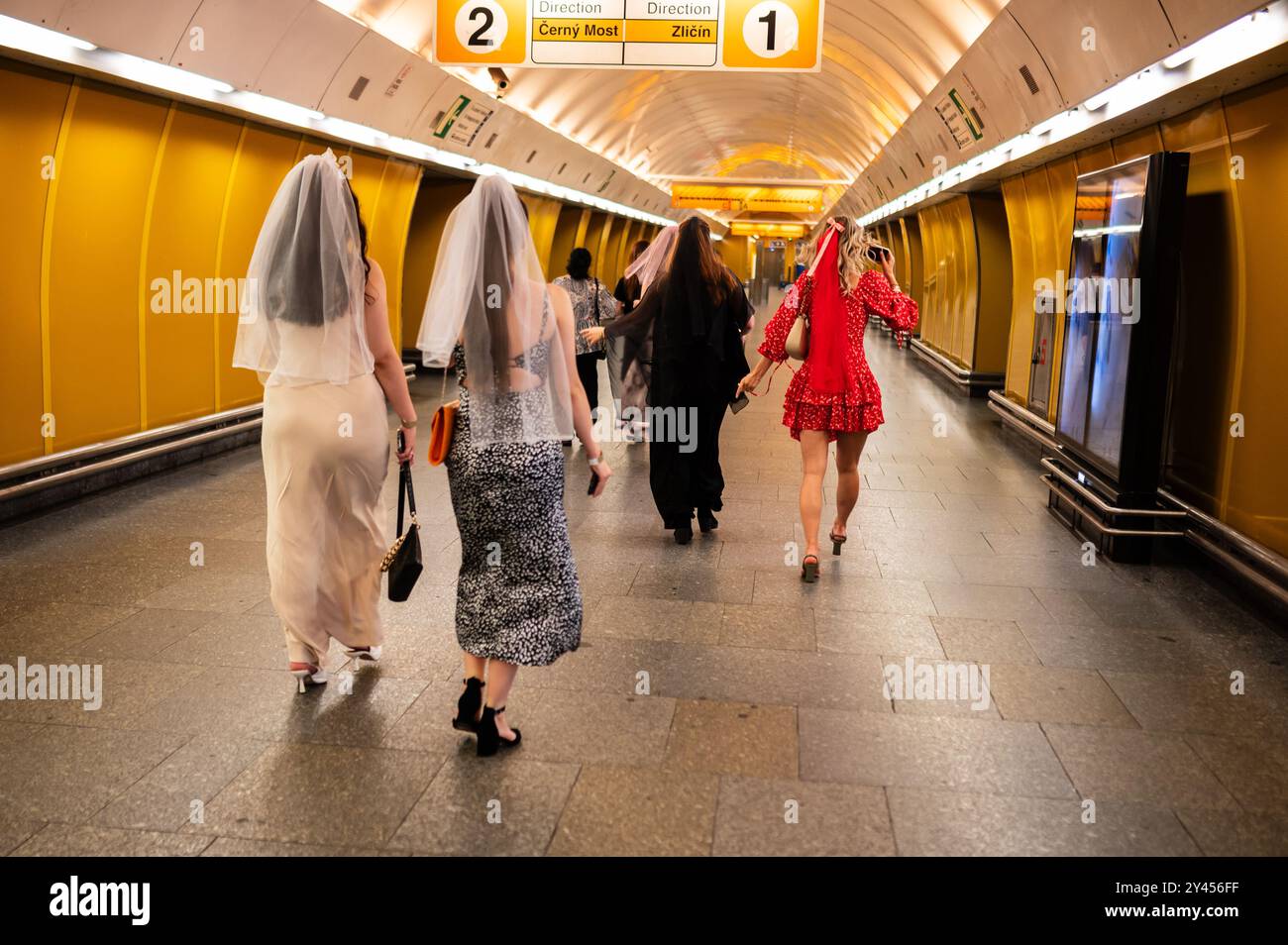 Prague metro network hi-res stock photography and images - Alamy