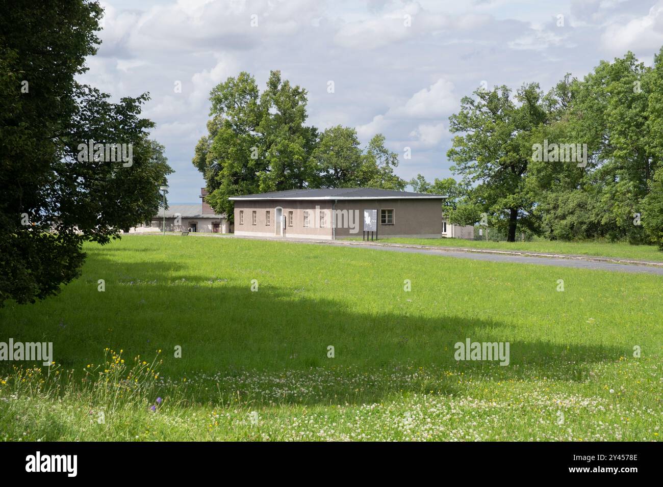 Seat of part of the Soviet camp administration along the Caracho Path ...