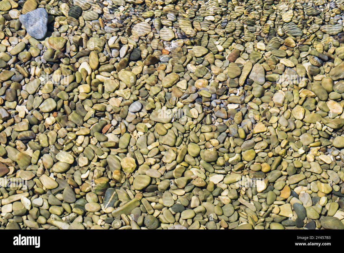 Photo background texture, rocky river bottom with clear transparent ...