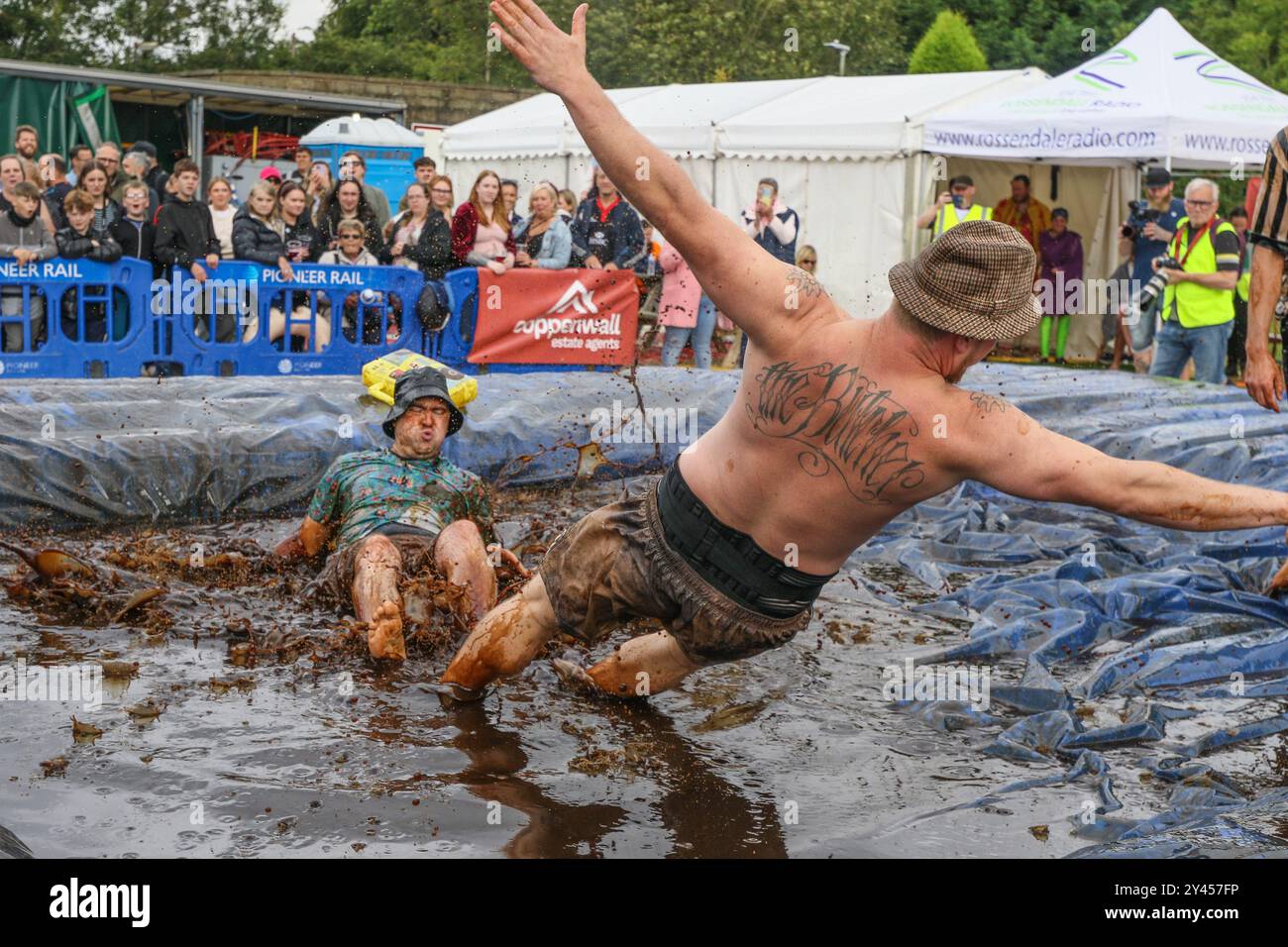 26 August 2024. Stacksteads, Bacup, Lancashire, United Kingdom. Every ...