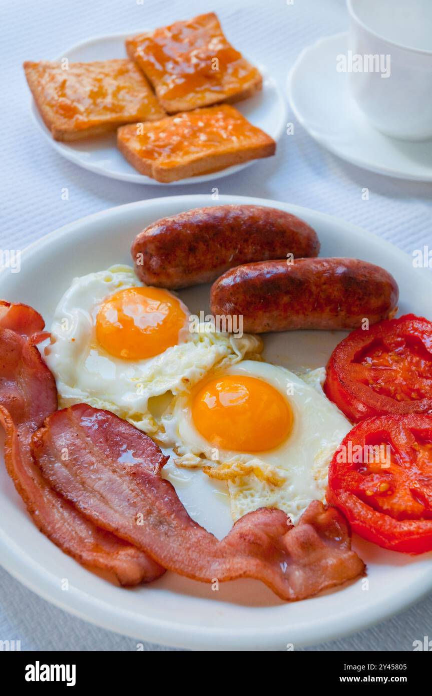 English breakfast. Still life Stock Photo - Alamy