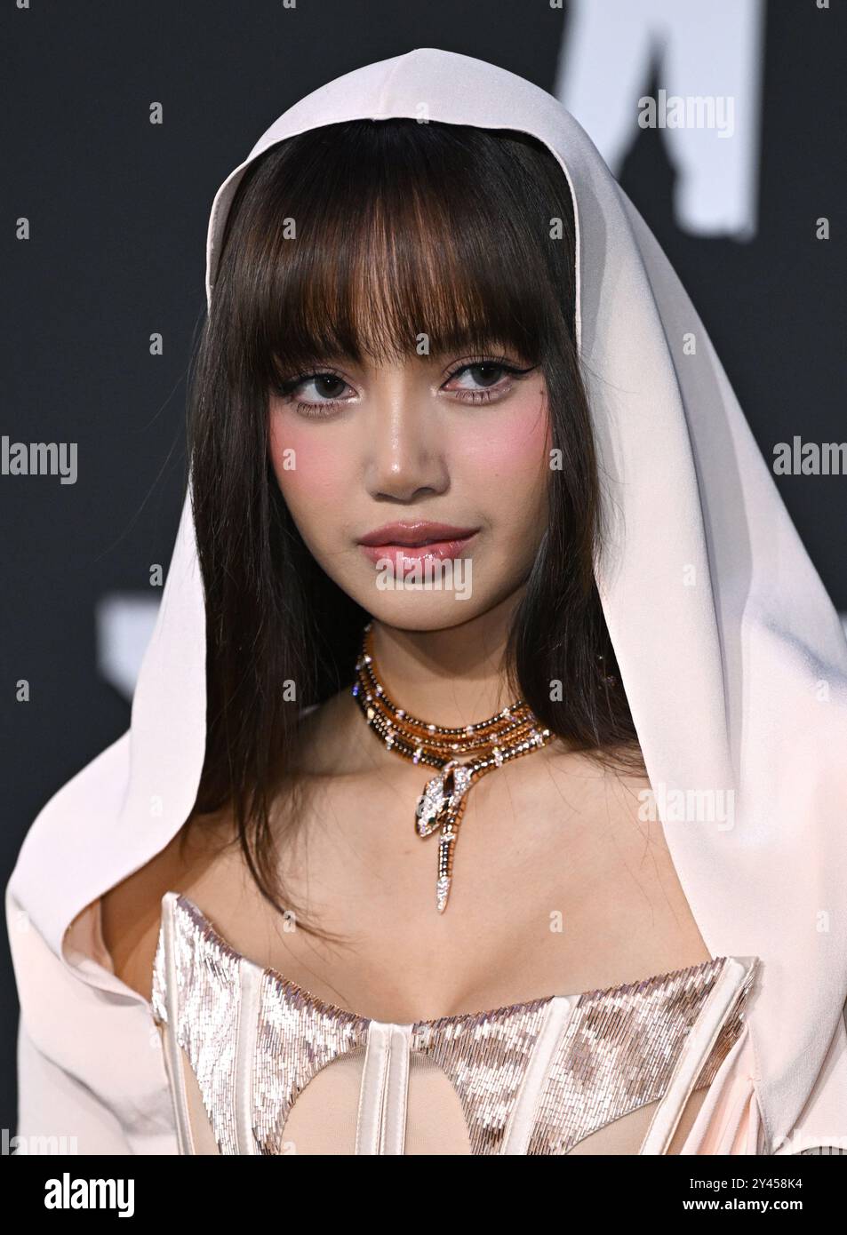 New York, USA. September 11th, 2024. Lisa from Blackpink arriving at ...