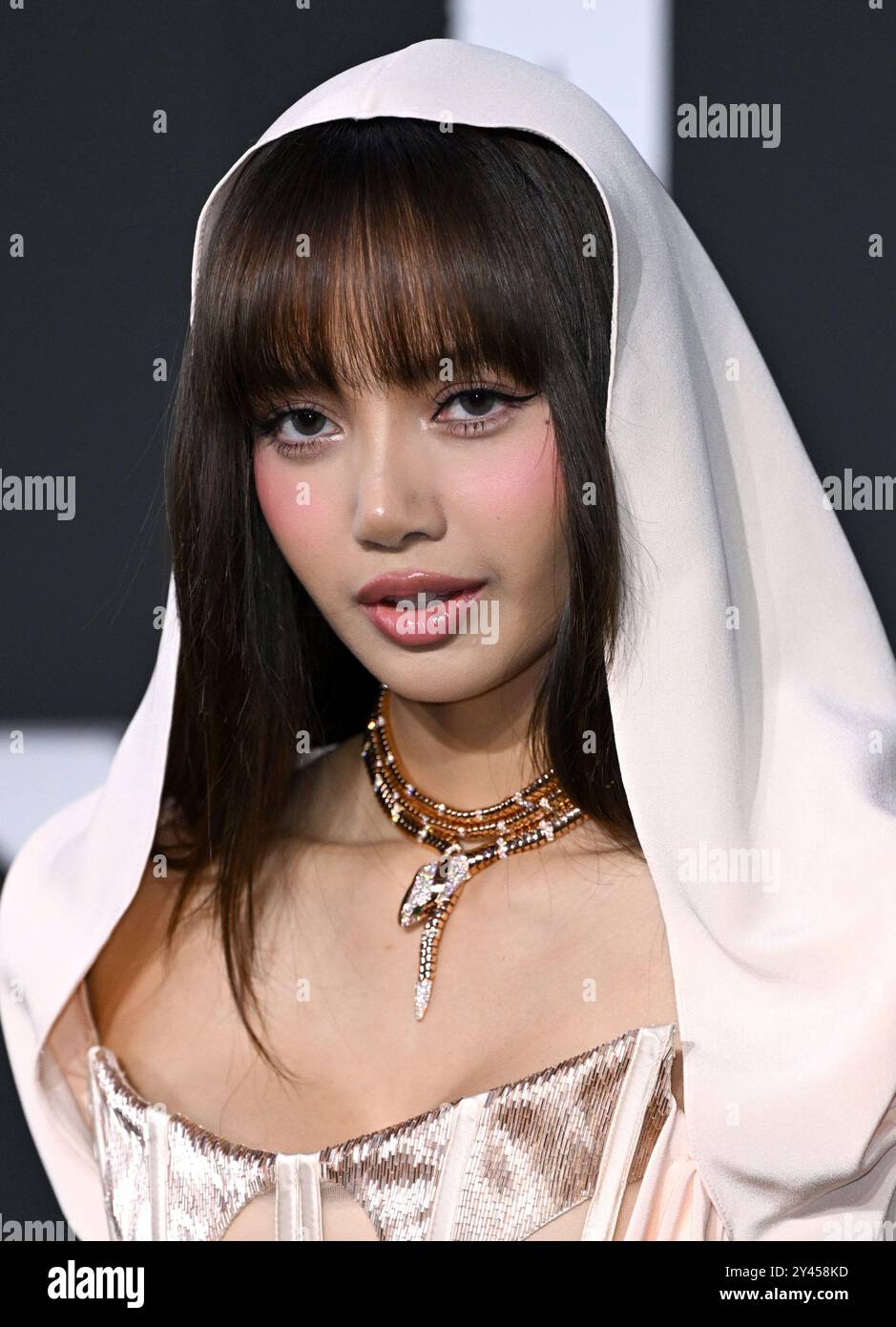New York, USA. September 11th, 2024. Lisa from Blackpink arriving at ...