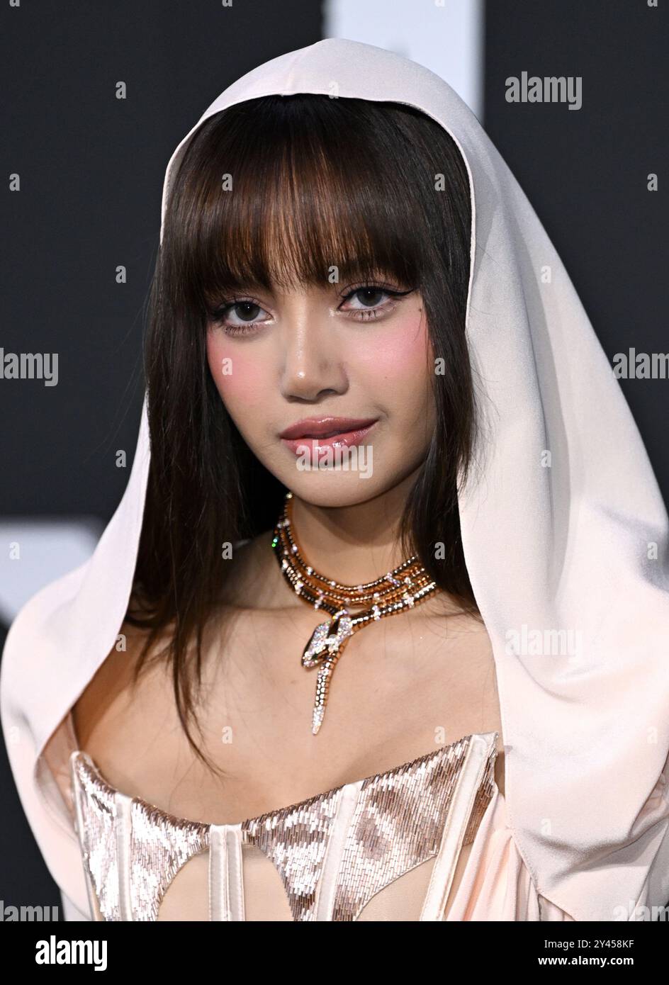 New York, USA. September 11th, 2024. Lisa from Blackpink arriving at ...