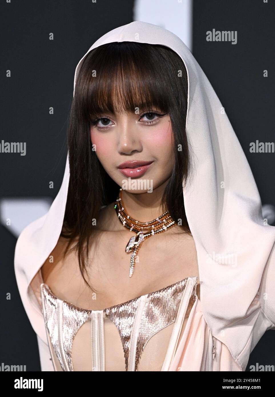 New York, USA. September 11th, 2024. Lisa from Blackpink arriving at the MTV Video Music Awards ...
