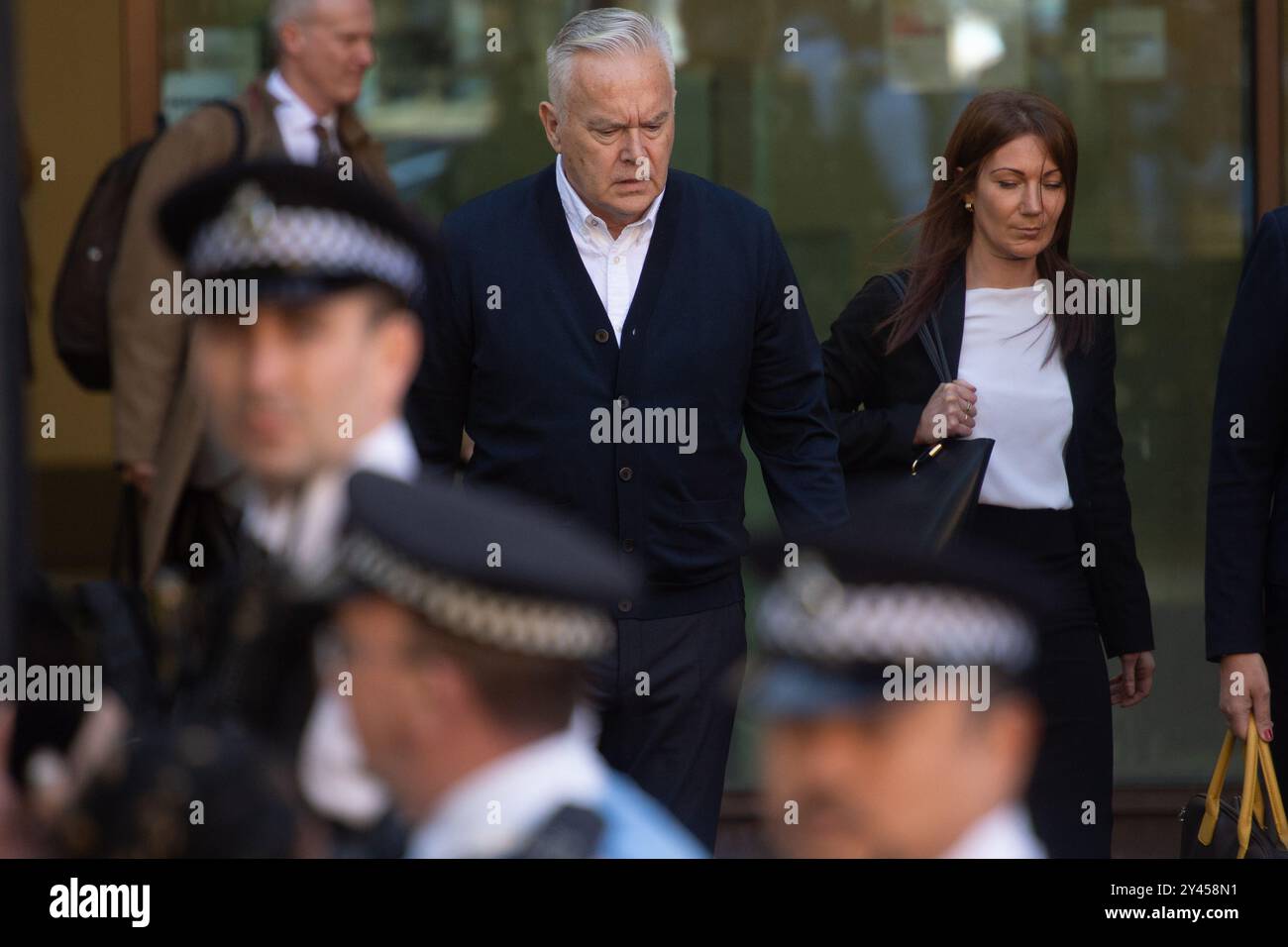London, UK. 16 Sep 2024. Pictured: Former BBC Newsreader Huw Edwards ...