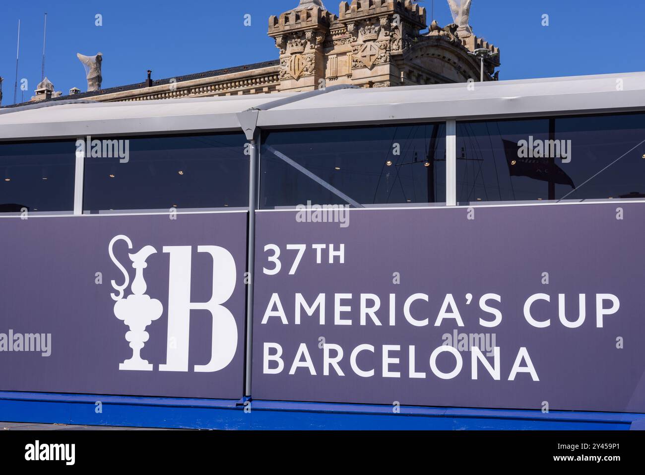 Barcelona, Spain - September 15, 2024: The official store for the 37th ...