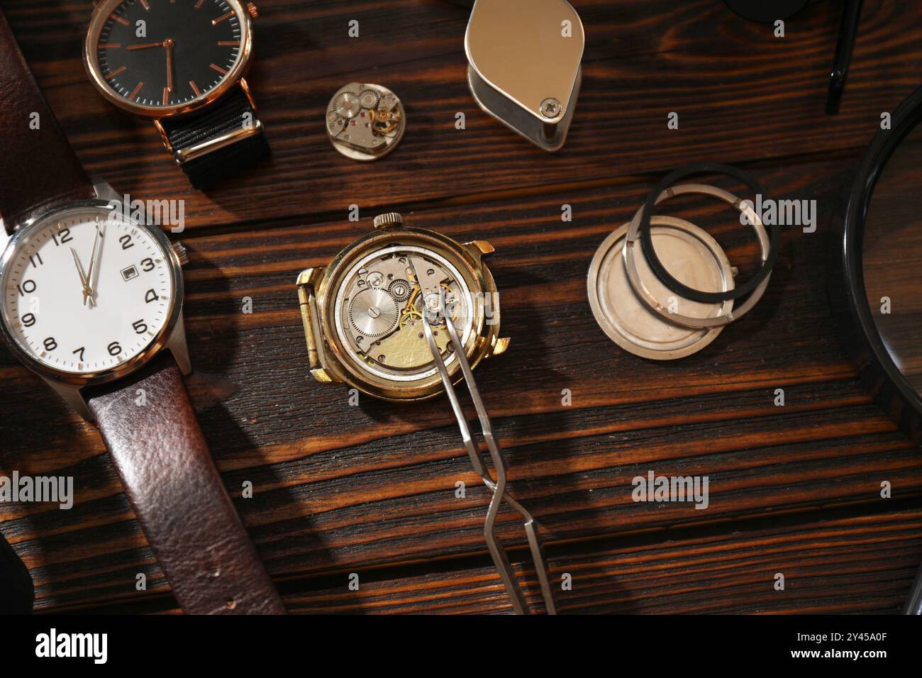 Work different watches hi-res stock photography and images - Alamy