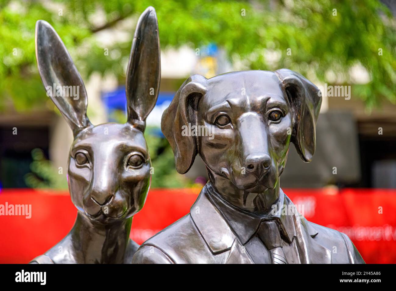 Sculpture by Gillie and Marc promoting the protection of the endangered ...