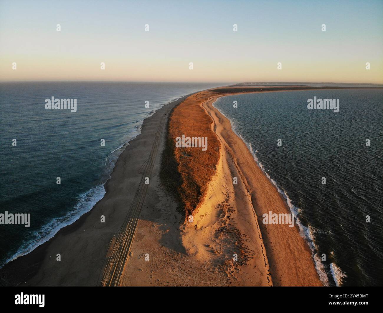 Great Point Light Sunset, famous tourist attraction and Landmark of ...