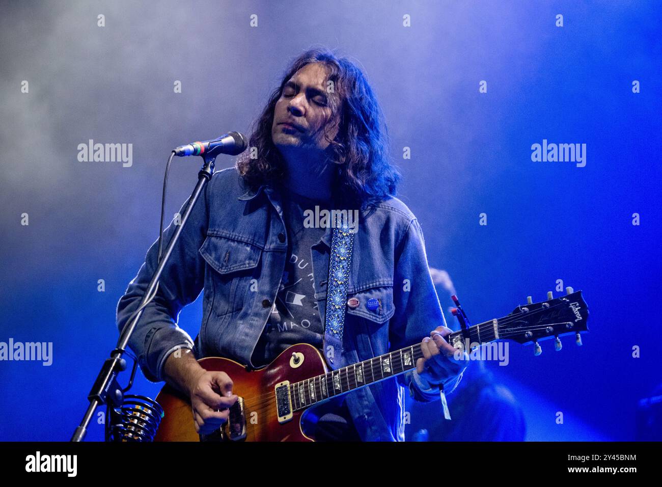 WAR ON DRUGS, CONCERT, GREEN MAN FESTIVAL 2014: Singer and guitarist ...