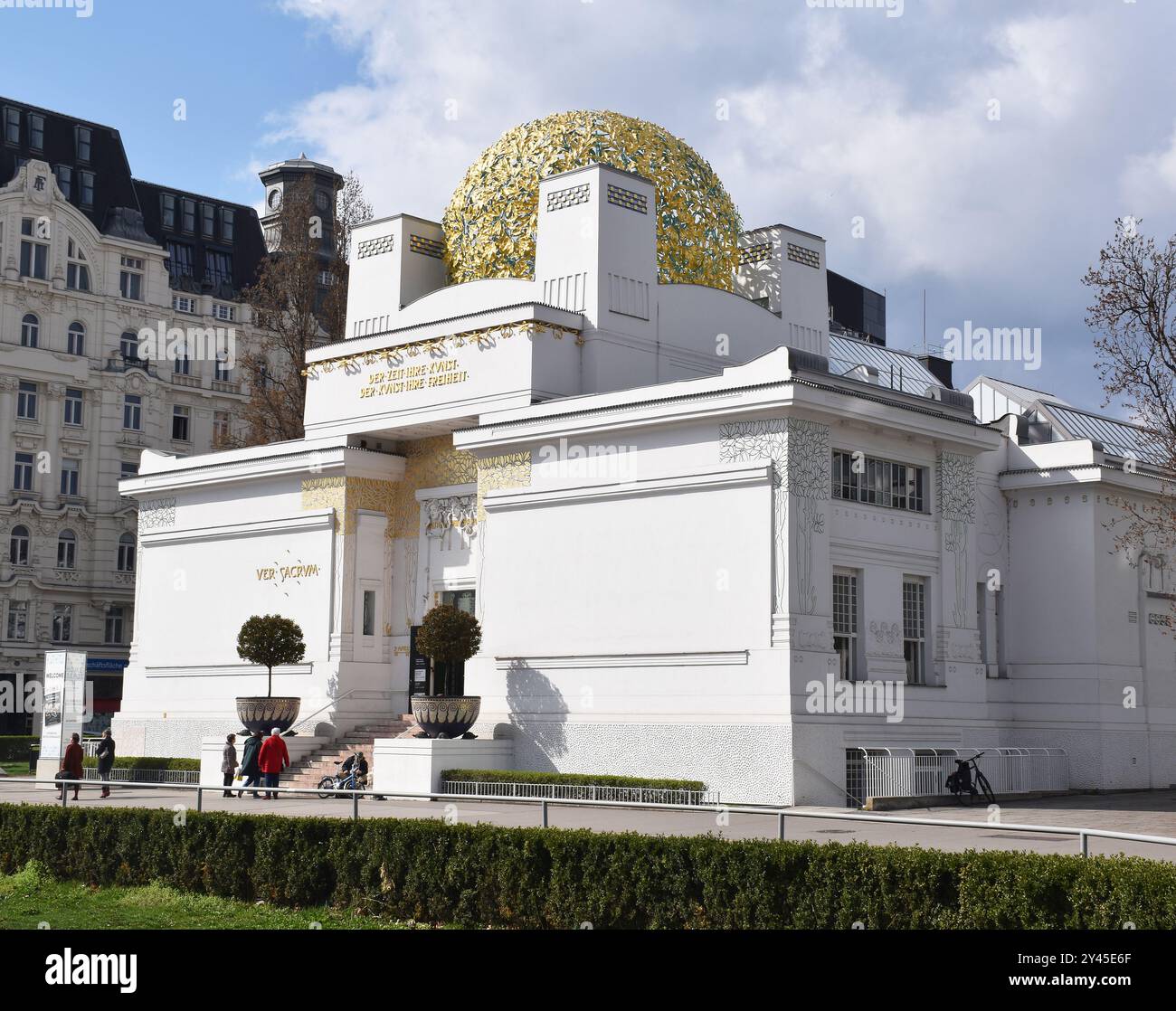 The Secession building, an architectural manifesto, having much in ...