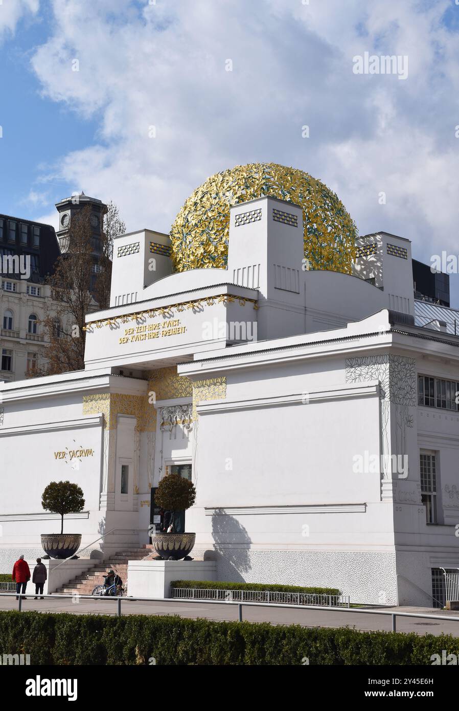The Secession building, an architectural manifesto, having much in ...